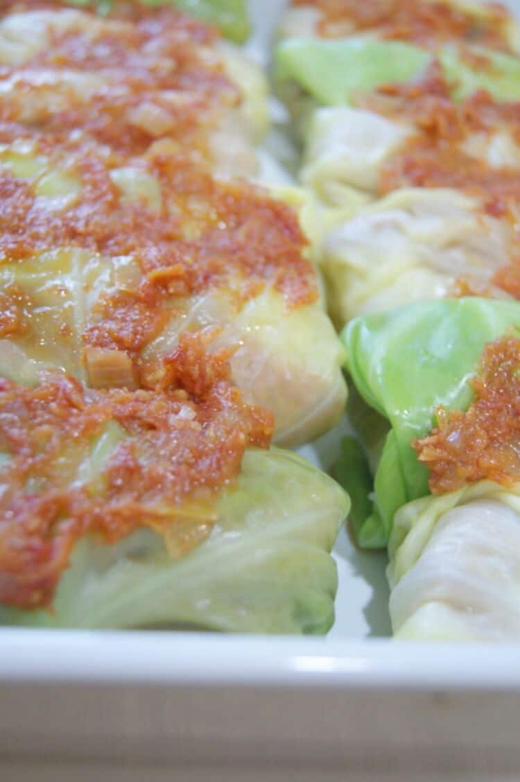 Classic Stuffed Cabbage Leaves - Prepare & Nourish